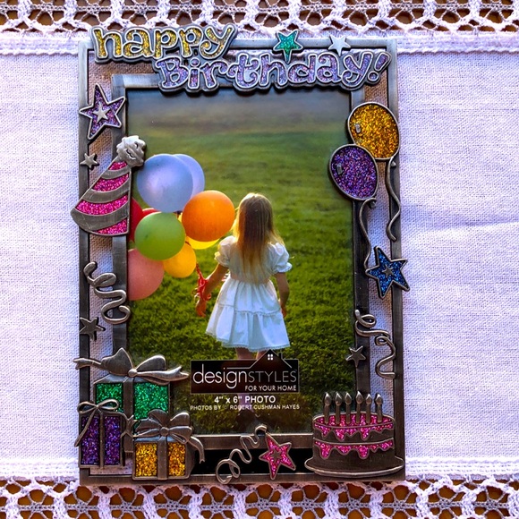 design styles | Accents | New Happy Birthday Photo Frame | Poshmark